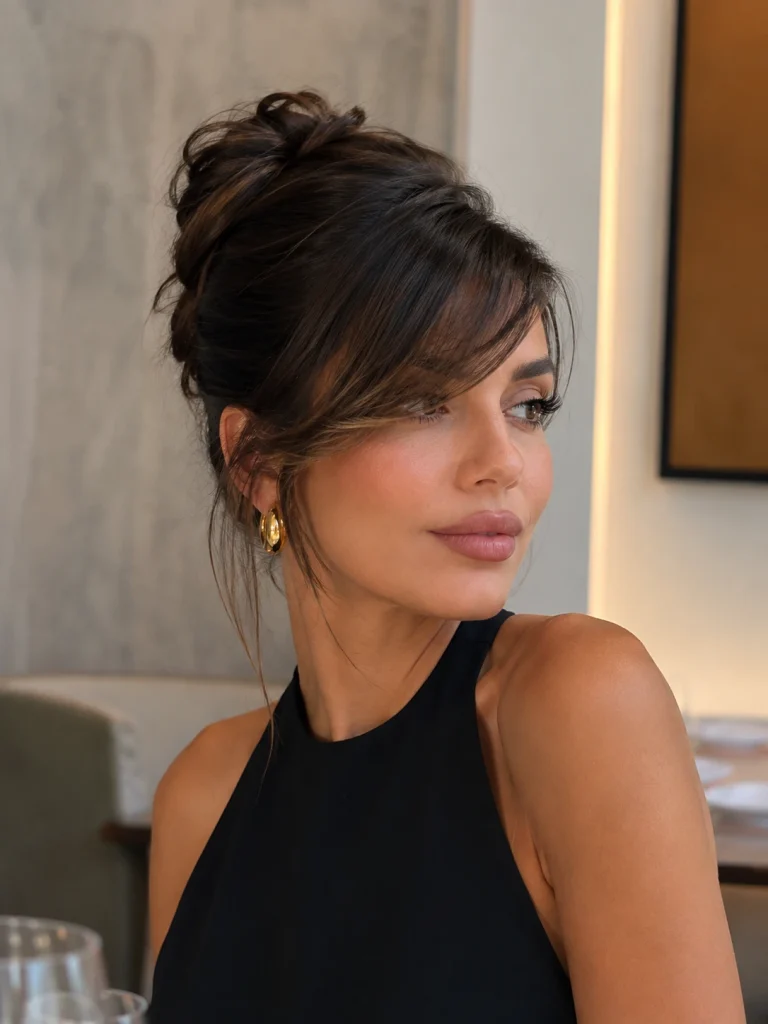 Trendfrisur Sommer 2026: Side Swept Bangs sind zurück